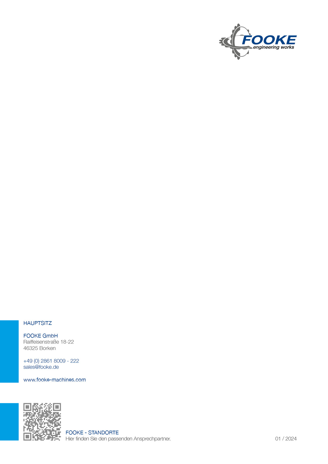 FOOKE GmbH: Das Familienunternehmen FOOKE - unsere Erfolgsgeschichte